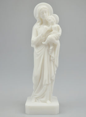 Beeld Onze Lieve Vrouw van de Familie van Albast - 17cm | De Winkel van ...